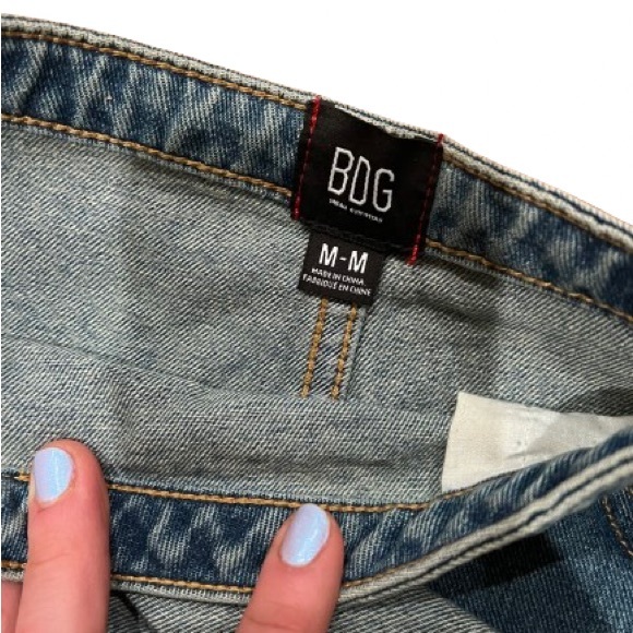 BDG | Skirts | Nwt Bdg Denim Wrap Mini Skirt | Poshmark